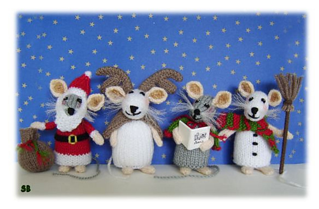 Ravelry: Snow Mice pattern by Phoeny