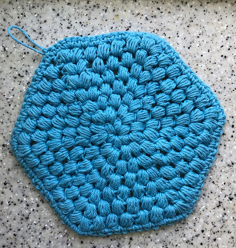 Ravelry: Puff Stitch Trivet pattern by Kozy Komforts