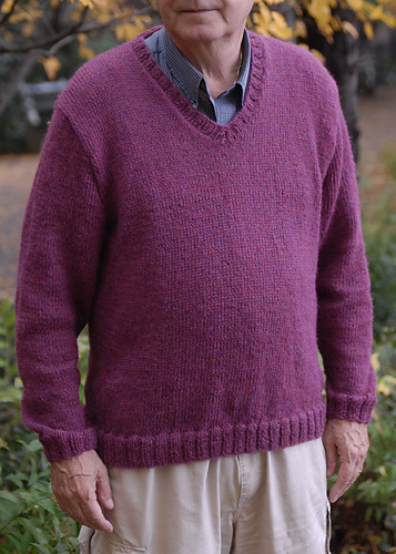 Ravelry: Custom Classic Pullover pattern by Lion Brand Yarn