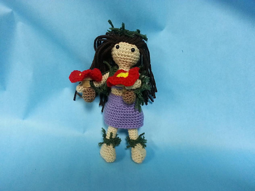 Ravelry: Hula Dancers Traditional Kahiko Style pattern by Erica McBride