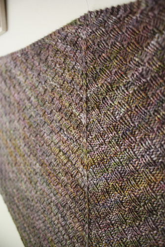 Ravelry: Cheques Shawlette / Kerchief Triangle Scarf pattern by Brenda ...