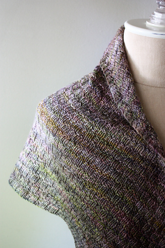 Ravelry: Cheques Shawlette / Kerchief Triangle Scarf pattern by Brenda ...