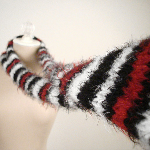 Ravelry: Gothic Stripes Scarf pattern by Brenda Lavell