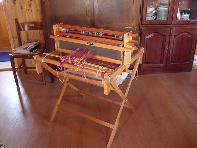 Ravelry: piafou63's First 4 shaft loom, transformed ! (Weviti)