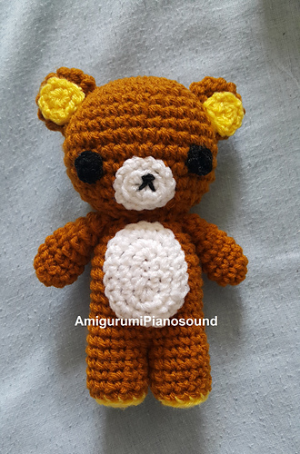 Ravelry: Rilakkuma Bear pattern by AmigurumiPianosound