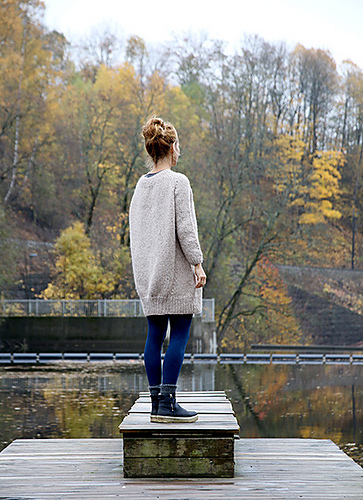 Ravelry: Yoga | Warrior sweater pattern by Anna Enge