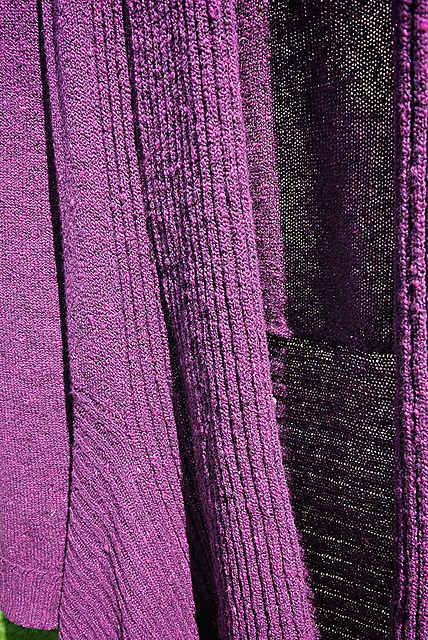 Ravelry: picperfic's Slanted Rib Jacket