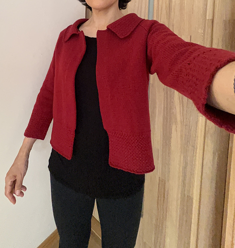 Ravelry: Retro-Style Jacket pattern by Hinterm Stein