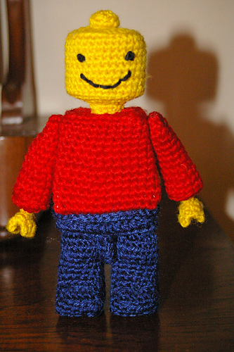 Ravelry: Lego Man pattern by Kristen Okeeffe
