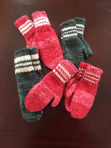 Ravelry: Classic Mittens #5604 pattern by Jack Frost