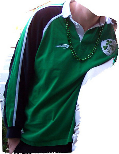 Ravelry: Ireland Rugby Hat pattern by Pinko Knitter