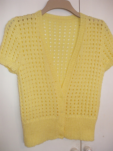 Ravelry: Lace Short-sleeved Cardigan pattern by Sirdar
