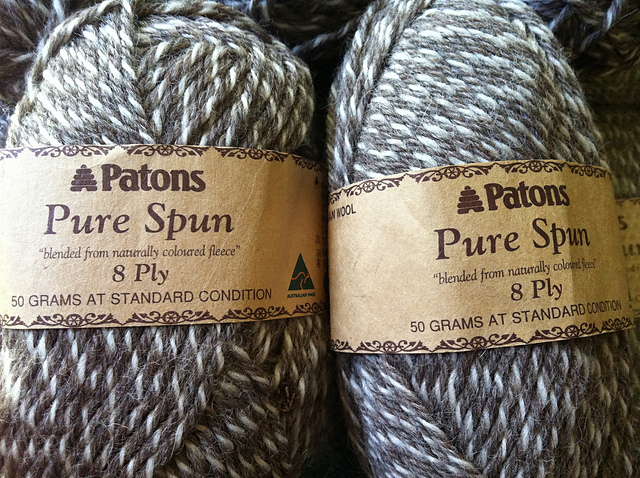 Ravelry: Patons Australia Pure Spun 8 ply