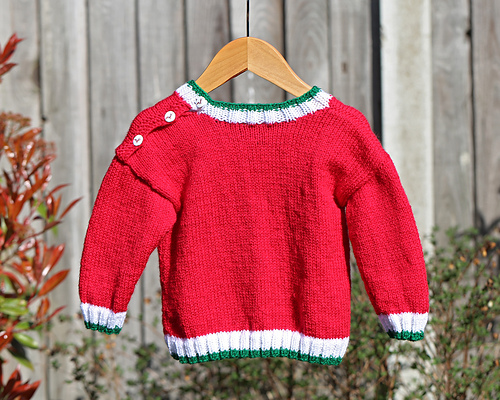 Ravelry: P8 Red Nosed Reindeer Sweater pattern by Elizabeth Primrose ...