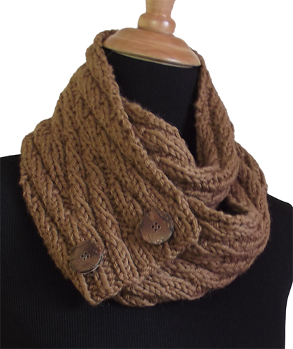 Ravelry: Un-Button Scarves pattern by Pamela Young
