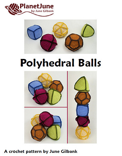 Ravelry: Polyhedral Balls pattern by June Gilbank