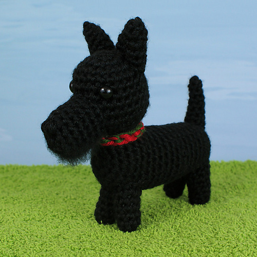Ravelry: AmiDogs Scottish Terrier pattern by June Gilbank
