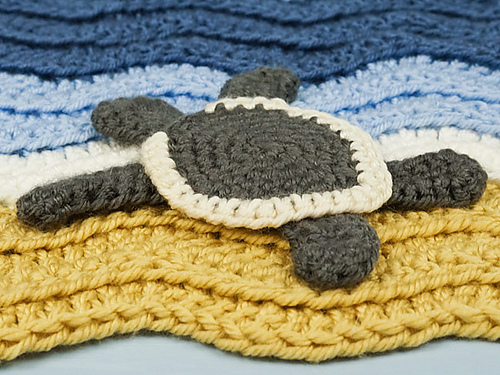 Ravelry: Baby Sea Turtle Applique pattern by June Gilbank