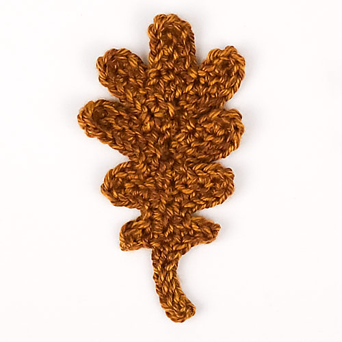 Ravelry: Oak Leaf Collection & Life-Sized Acorn pattern by June Gilbank