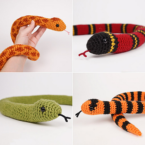 Ravelry: Snake Collection pattern by June Gilbank