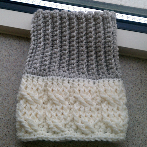Ravelry: Boot Cuffs Toppers - Set I pattern by Pam Daley