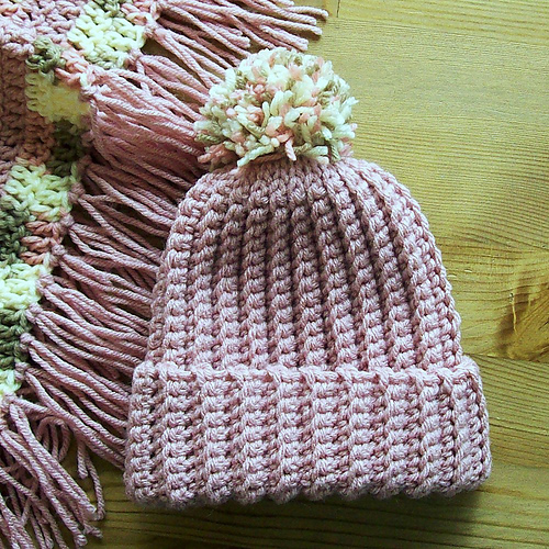 Ravelry: Infant Hat and Poncho Set pattern by Pam Daley