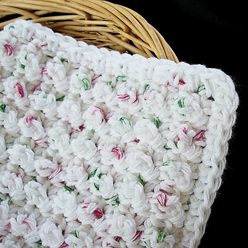 Ravelry: Easy Mock Popcorn Stitch Washcloth or Dishcloth pattern by Pam ...