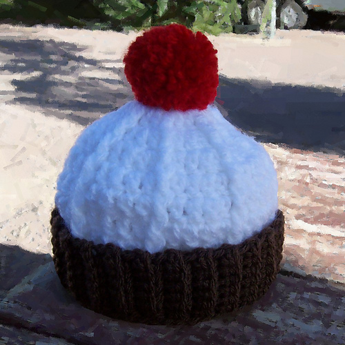Ravelry: Ice Cream Sundae Hat pattern by Pam Daley