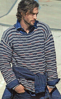 Ravelry: # 30 Gestreifter Herrenpulli pattern by OZ Verlag Design Team