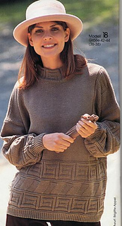 Ravelry: # 18 Pulli in Nougat pattern by Brigitte Appel