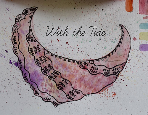 Ravelry: With The Tide Crescent Shawl pattern by Anna Mathis
