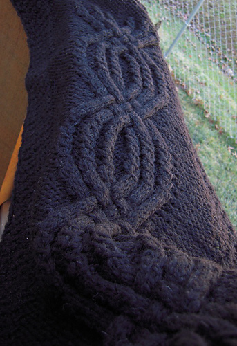 Ravelry: Chunky Highland Wool Wrap pattern by Eileen Casey