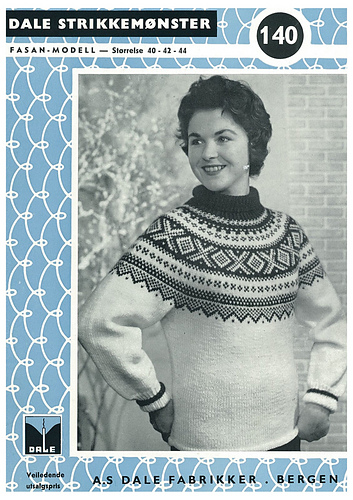 Ravelry: Dale Strikkemønster 140 - patterns