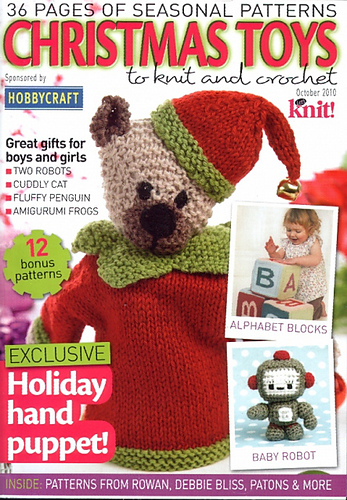 Ravelry: Let's Knit! Magazine 35, October 2010, Christmas Toys ...