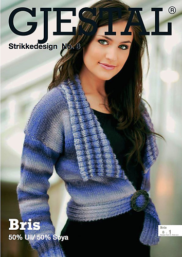 Ravelry: Gjestal Strikkedesign No. 8, Bris - patterns