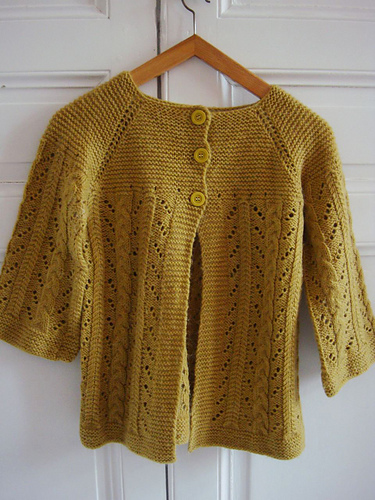 Ravelry: Lady Chatreuse Sweater pattern by polo sylvie