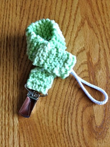 Ravelry: Simple Pacifier Holder pattern by Polly McKinney