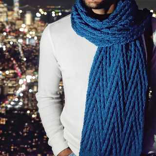 Ravelry: poojaa7191's Reversible Chevron Scarf