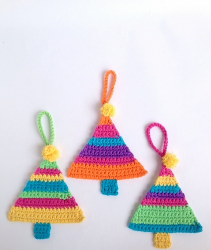 Ravelry: Christmas Tree Decoration pattern by Poppy & Bliss (Michelle ...