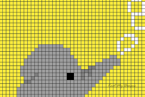 Ravelry: C2C Elephant Blowing Bubbles Blanket Graph pattern by Apeksha ...