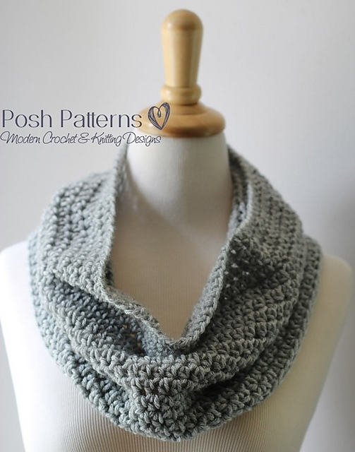 Ravelry: Easy Cowl pattern by Posh Patterns