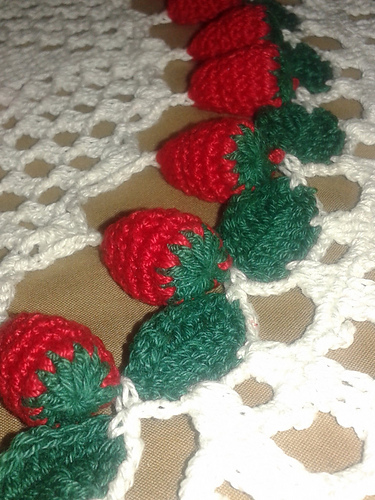 Ravelry: Wild Strawberry Doily pattern by S. Patterson