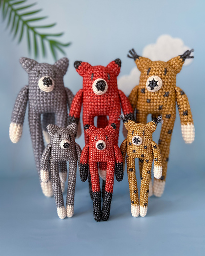 Ravelry: Little Woodland Friends pattern by Jakub Pilarski