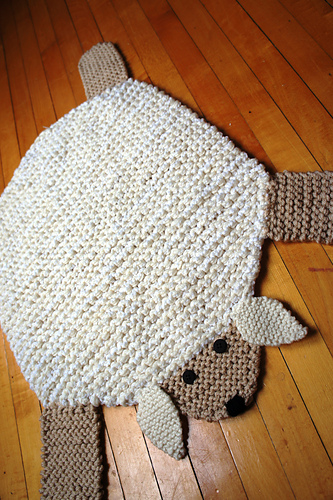 Ravelry: Sheep Rug pattern by Cheryl Patzer