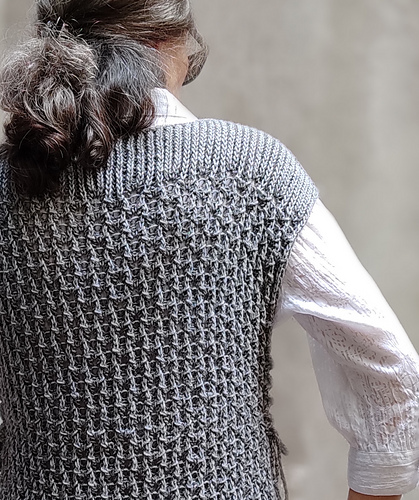 Ravelry: Brioche Mesh Vest pattern by Dejana Knezevic