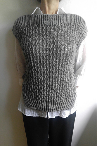 Ravelry: Brioche Mesh Vest pattern by Dejana Knezevic