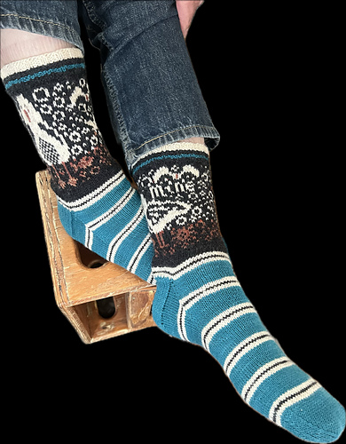 Ravelry: Mine! Socks pattern by Sarah L Kelly