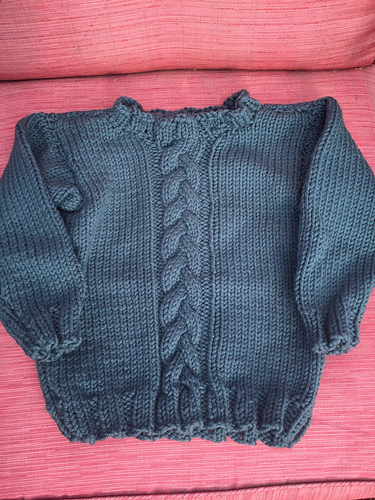 Ravelry: Childs Alternative Cable Pullover pattern by Yvette Silverman