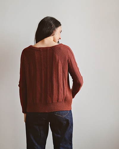 Ravelry: Ridge Sweater pattern by Hiromi Nagasawa