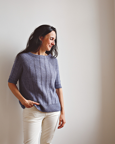 Ravelry: Ridge Sweater pattern by Hiromi Nagasawa